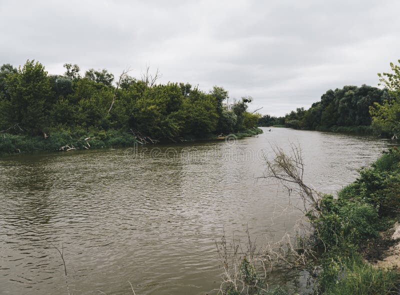 Natural Landscape of a Valley of River of Bug on the Border between ...