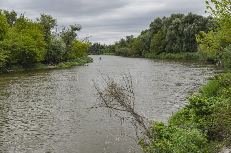 Natural Landscape of a Valley of River of Bug on the Border between ...