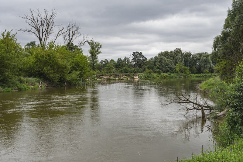 Natural Landscape of a Valley of River of Bug on the Border between ...