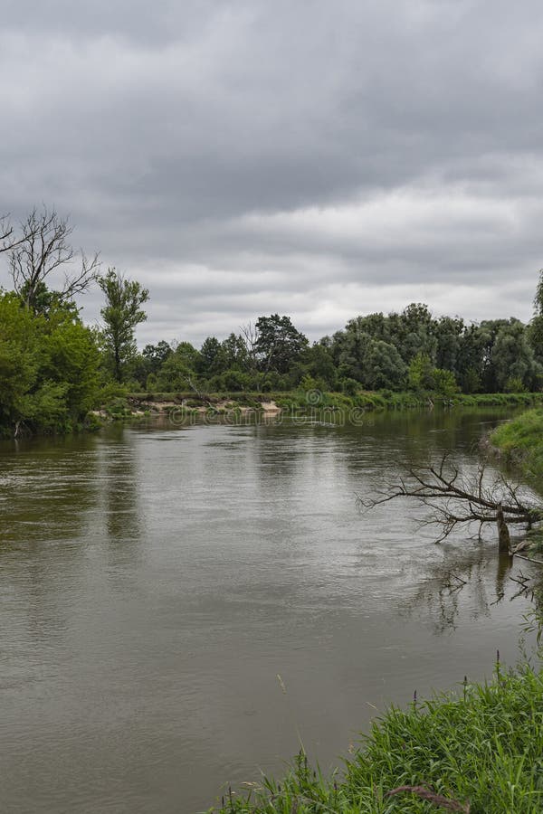 Natural Landscape of a Valley of River of Bug on the Border between ...