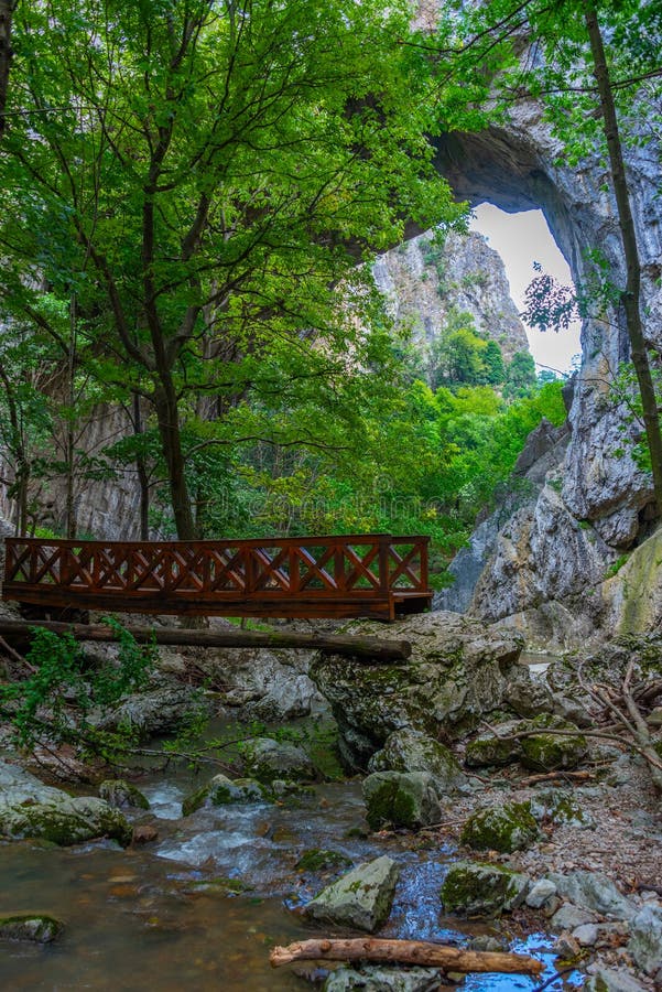 Natural Landscape of Vratna Gates in Serbia Stock Photo - Image of ...