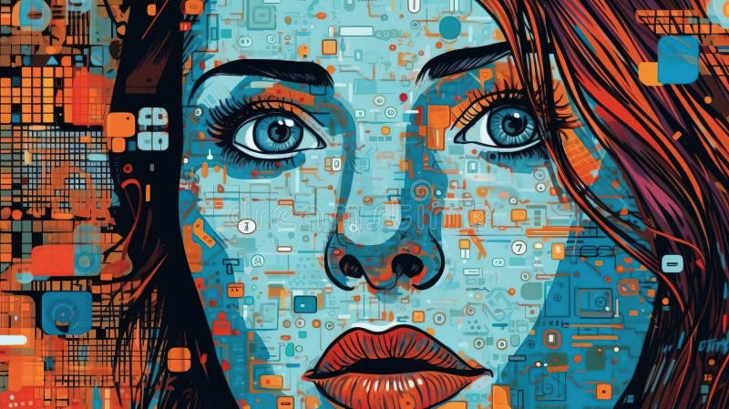 Natural Language Processing Concept. Fantasy Concept , Illustration ...