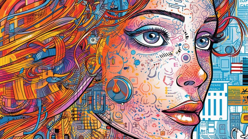 Natural Language Processing Concept. Fantasy Concept , Illustration ...