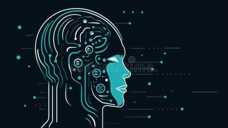 A Natural Language Processing Icon Representing the Processing of Human ...