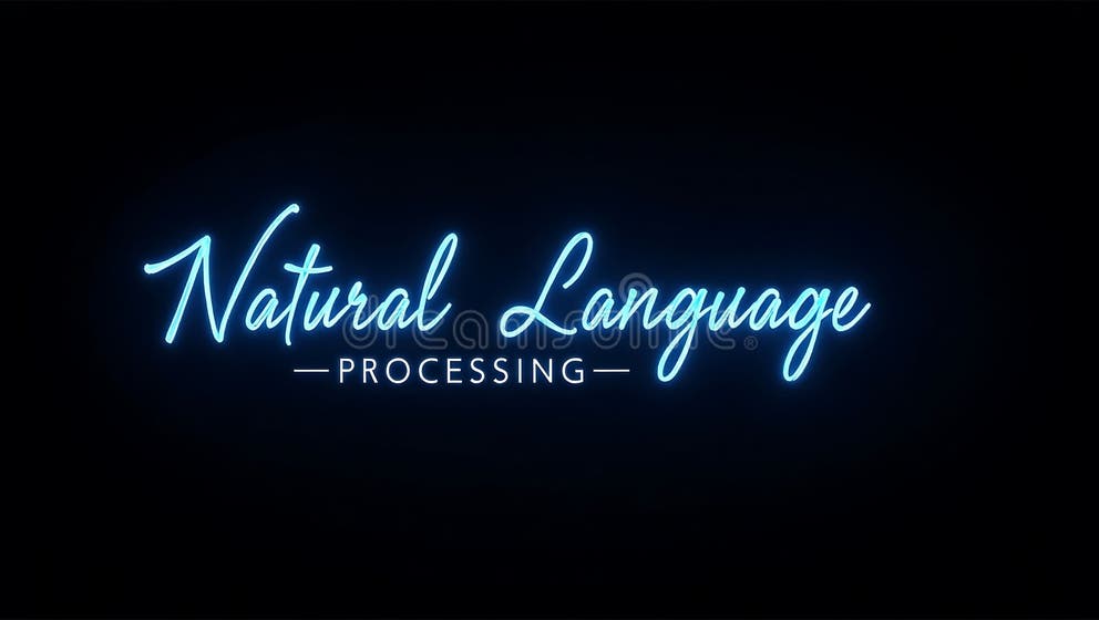 Natural Language Processing in Illuminated Script Showcasing Technology and Innovation Stock ...