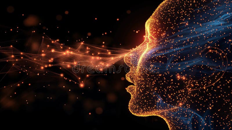 Natural Language Processing, Understanding Human Speech Stock Image ...