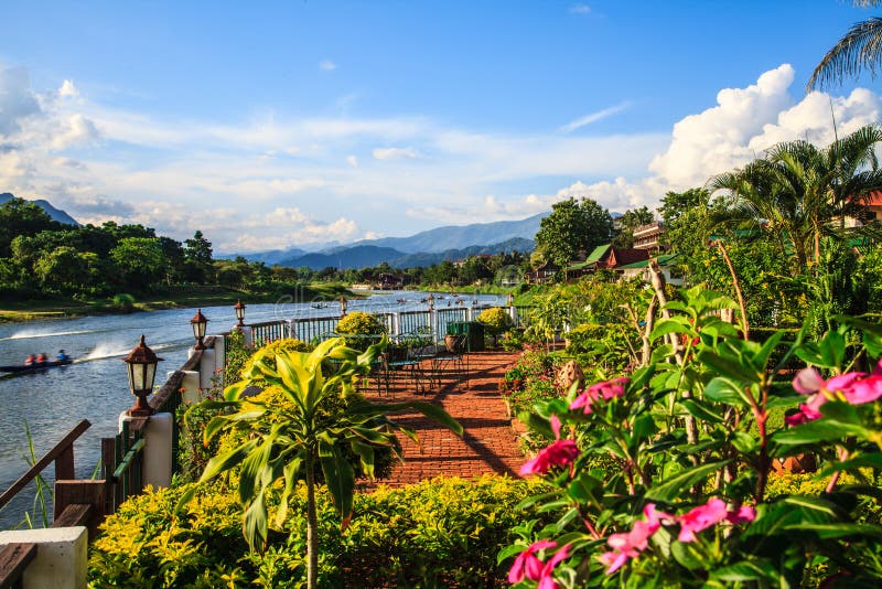 Natural in laos stock photo. Image of mountain, rural - 72010608