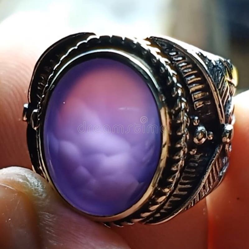 Natural Lavender Stone - Indonesia Gemstone Stock Image - Image of ...