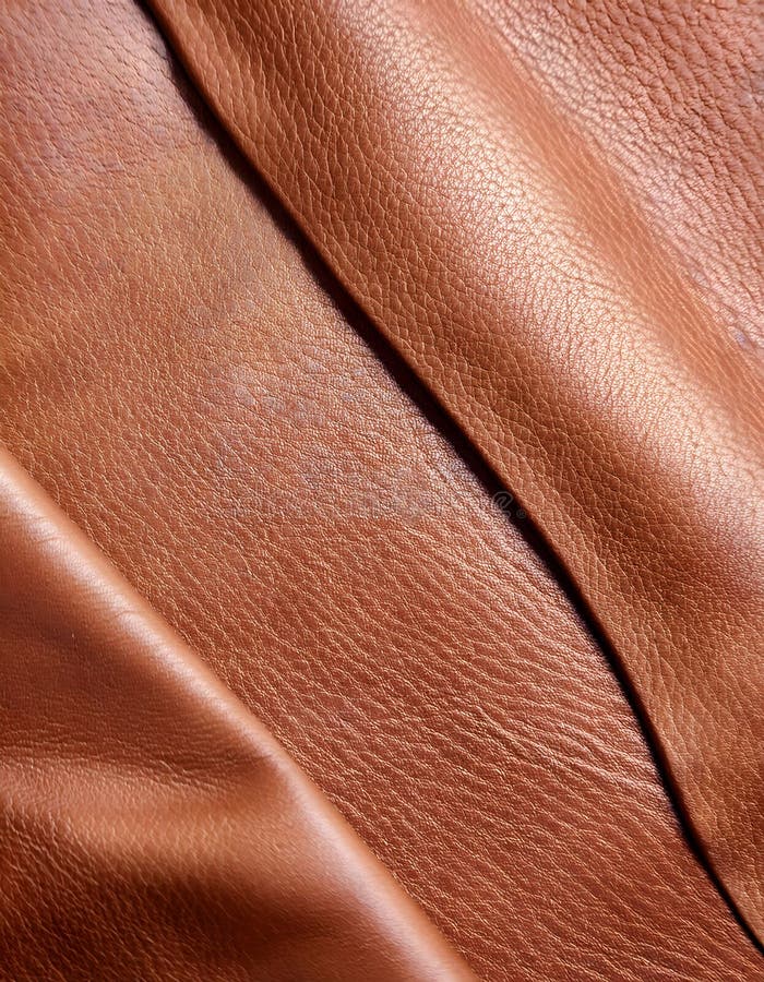 Natural Leather Texture. Leather Mocha Mousse Color Stock Illustration ...