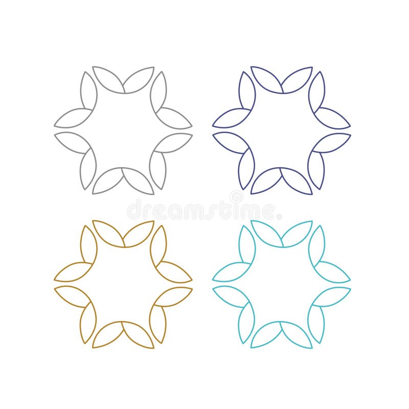 Natural Leaves Bio Shop Product Logo Stock Vector - Illustration of ...