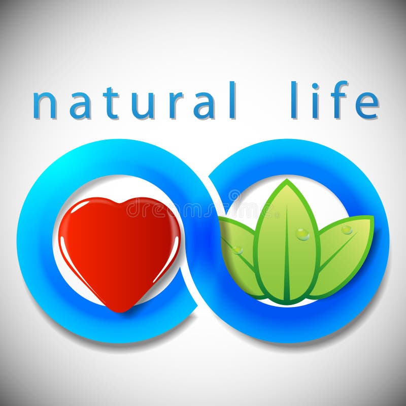 Natural Life Concept Background Stock Vector - Illustration of energy ...