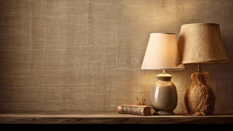 Natural Light Burlap Texture Stock Image - Image of material, fiber ...