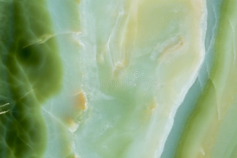 Natural Light Onyx Texture with Contrast Green Tone. Stock Image ...