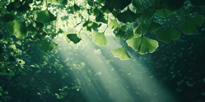 Sunlight Filtering through Tree Leaves Stock Photo - Image of leaves ...