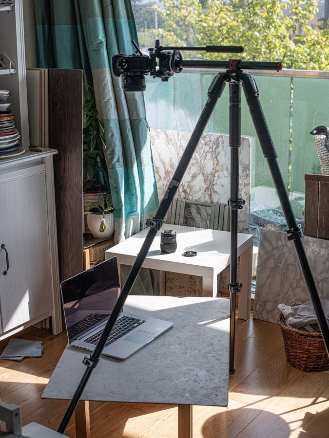 Natural Light Photography Studio Setup with Plenty of Natural Light ...