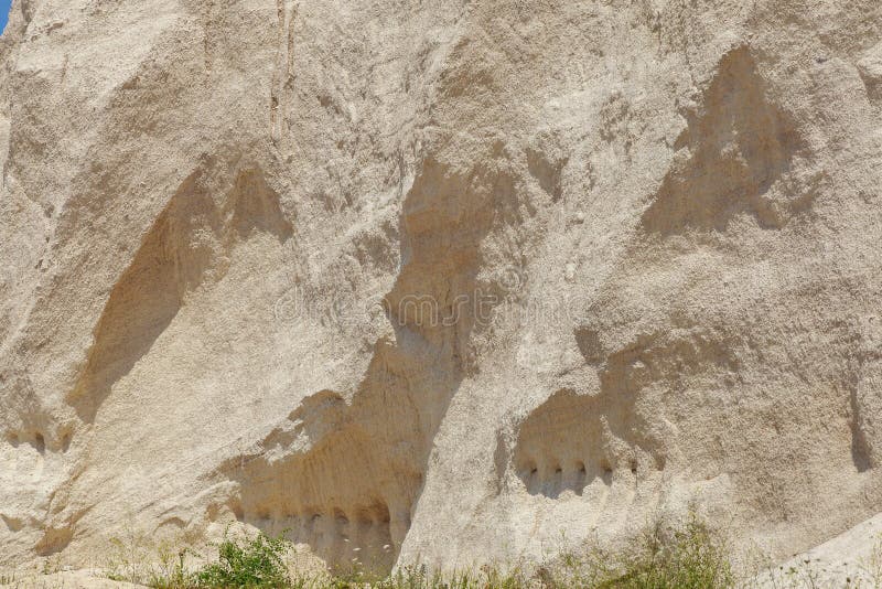 Natural Limestone. Rough Textured Surface. Background for Blank or ...