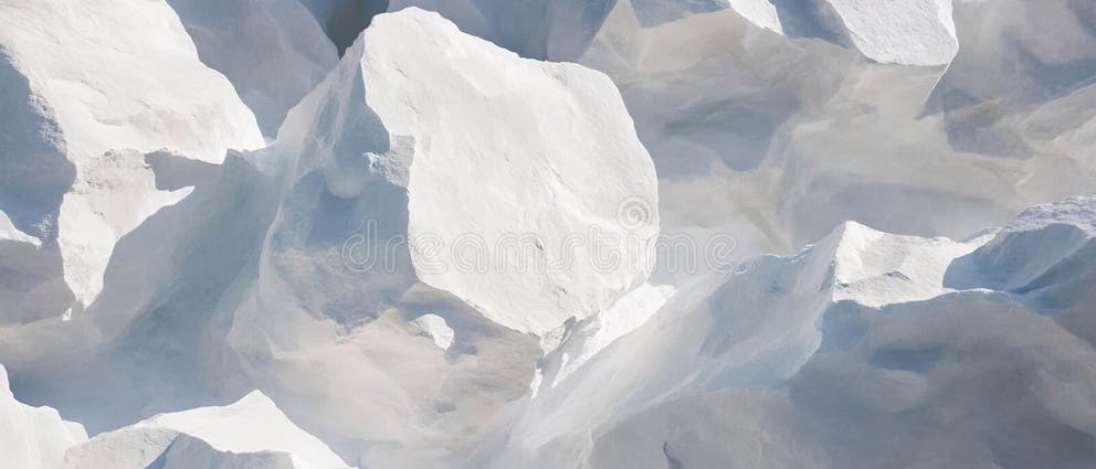 Natural Limestone Texture Featuring Smooth, White and Gray Surfaces in ...