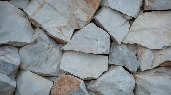 Natural Limestone Texture with Grey and Brown Layers for Background and ...