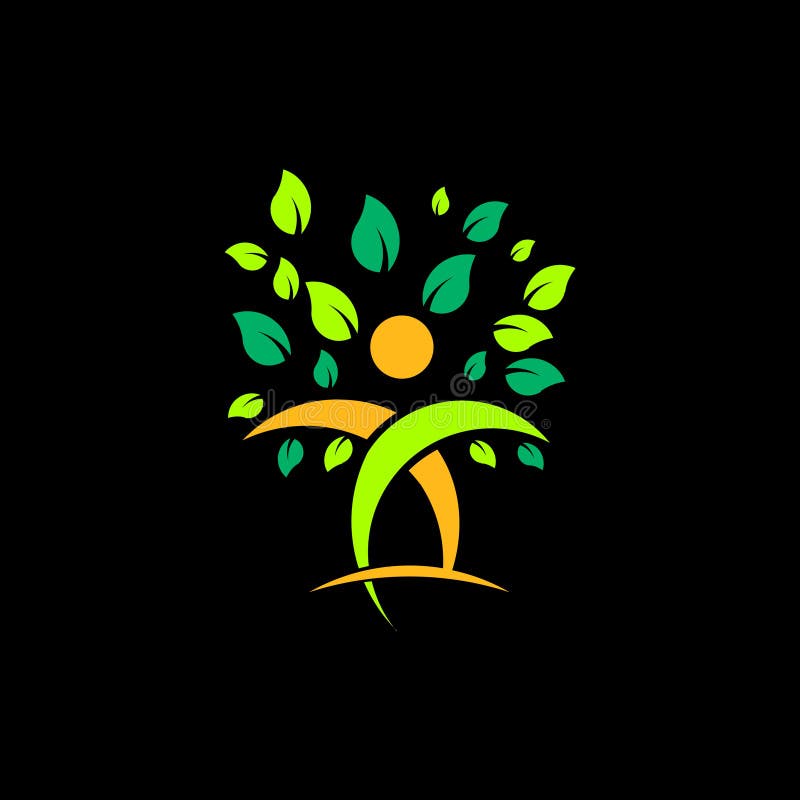 Natural logo stock illustration. Illustration of plant - 274957351