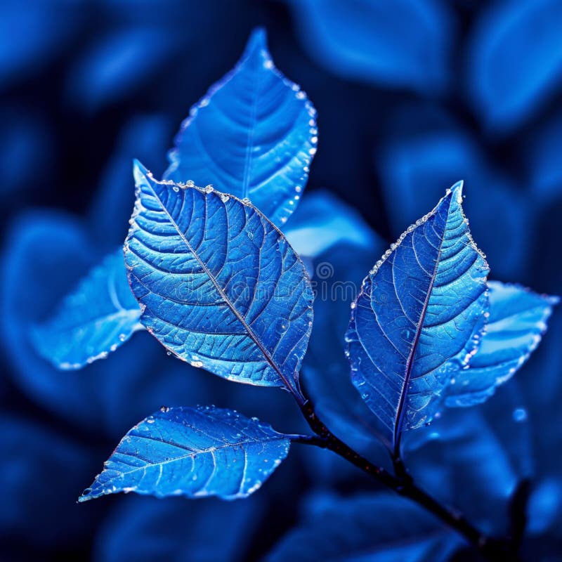 Natural Looking Leaf Images, AI Generated Images Stock Illustration ...
