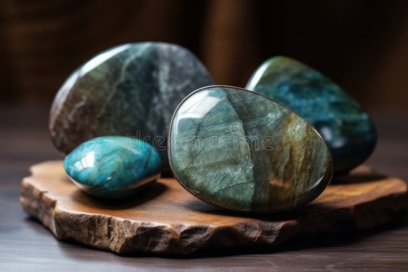 Natural Marble Gemstone Slabs. Generate Ai Stock Image - Image of ...