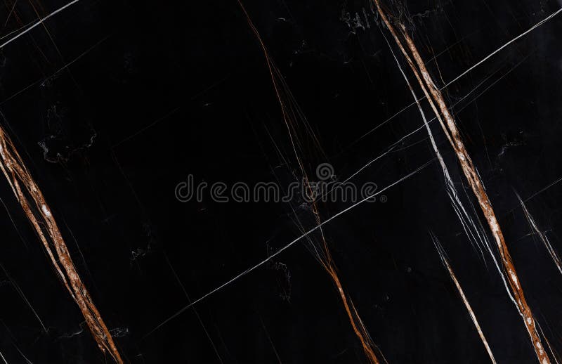 Black Marble Orange and White Veins, Stone Pattern for Decoration or ...