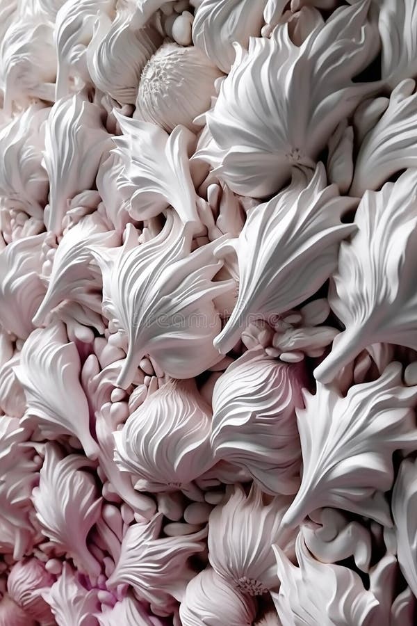 Natural Mativ, Abstract Volumetric Background. Texture on the Theme of ...