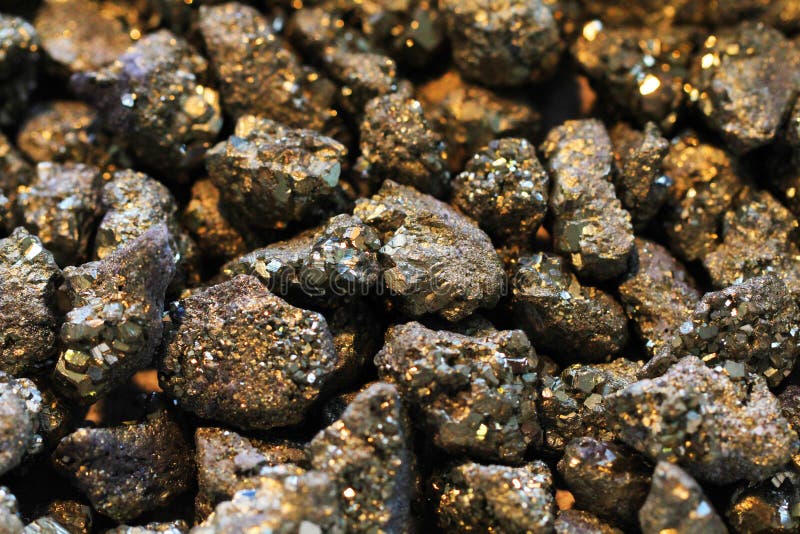 Mineral pyrite background stock photo. Image of mining - 103940418