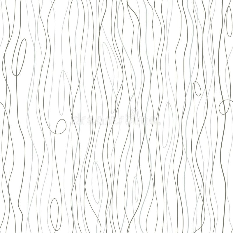 Natural Minimalistic Pattern of Wavy Lines. Stylized Wood Structure ...