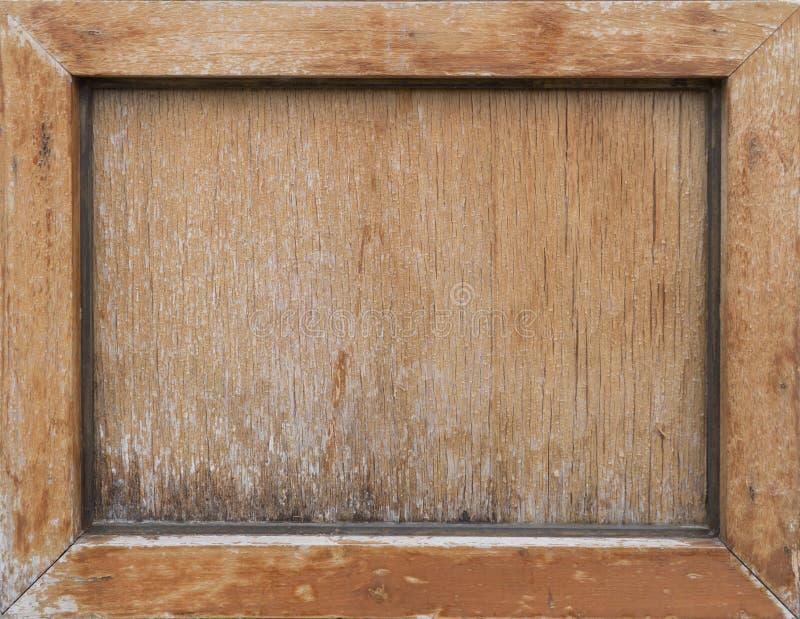 Natural Old Wood Flower Pot or Box Pattern Surface Texture. Close-up of ...