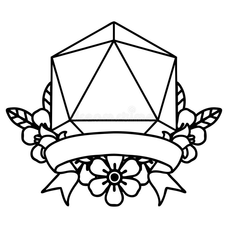 D20 Line Art Stock Illustrations – 426 D20 Line Art Stock Illustrations ...