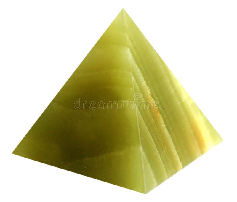 Natural onyx pyramid stock photo. Image of shiny, pattern - 140142106