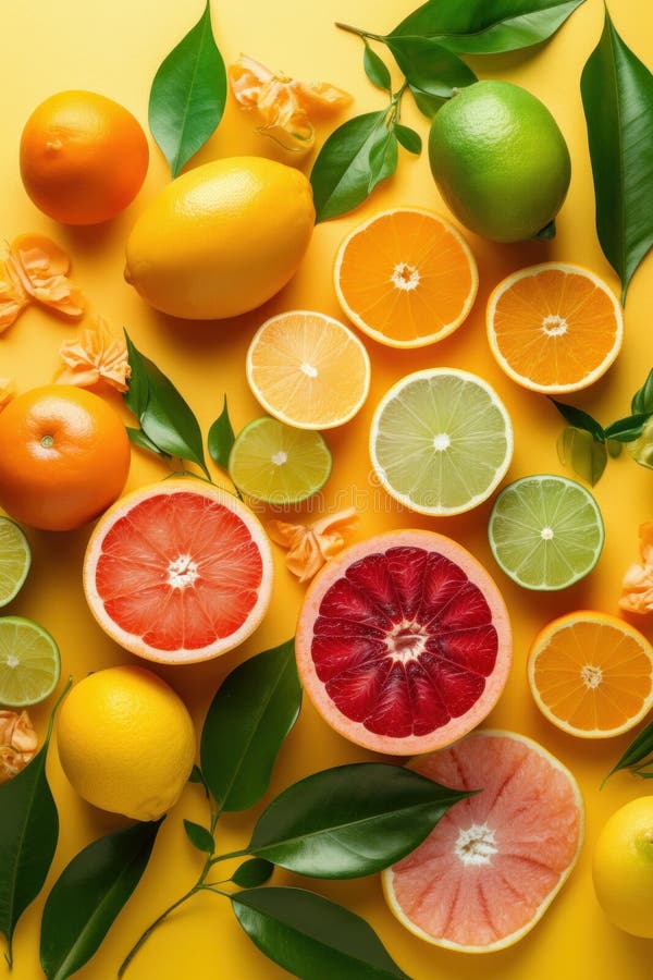 Natural Orange Background. Illustration AI Generative Stock ...