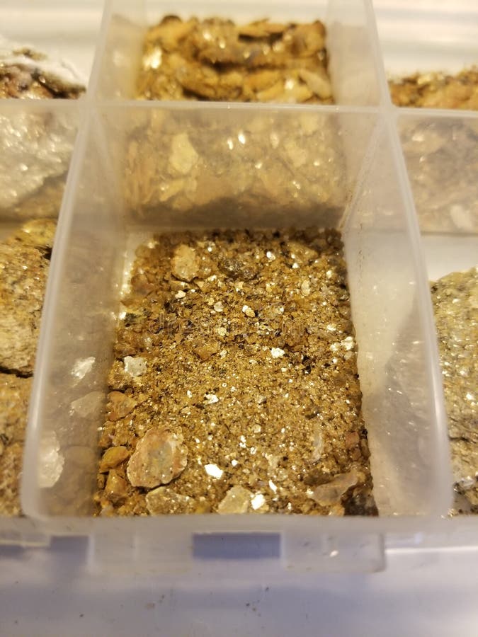 Natural Ore Minerals Mined from Northwest Se Washington Stock Photo ...