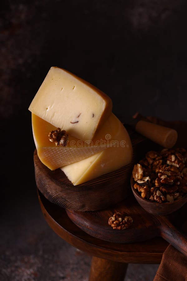 Natural Organic Cheese, Assorted Stock Image - Image of cheese, eating ...