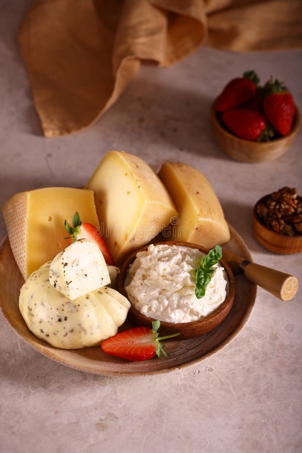 Natural Organic Cheese, Assorted Stock Photo - Image of ingredient ...