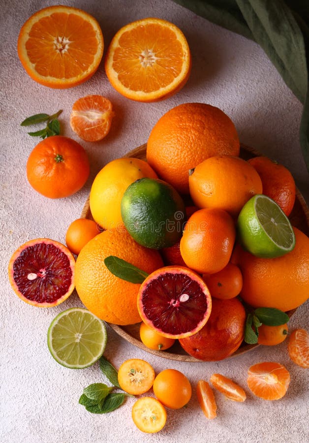 Natural Organic Citrus Fruit Stock Image - Image of vegetarian ...