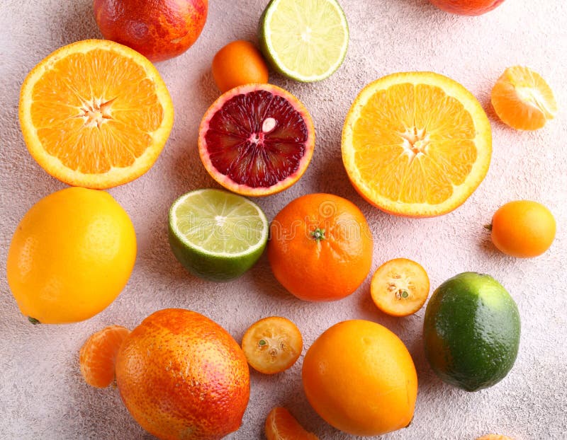 Natural Organic Citrus Fruit Stock Image - Image of table, exotic ...