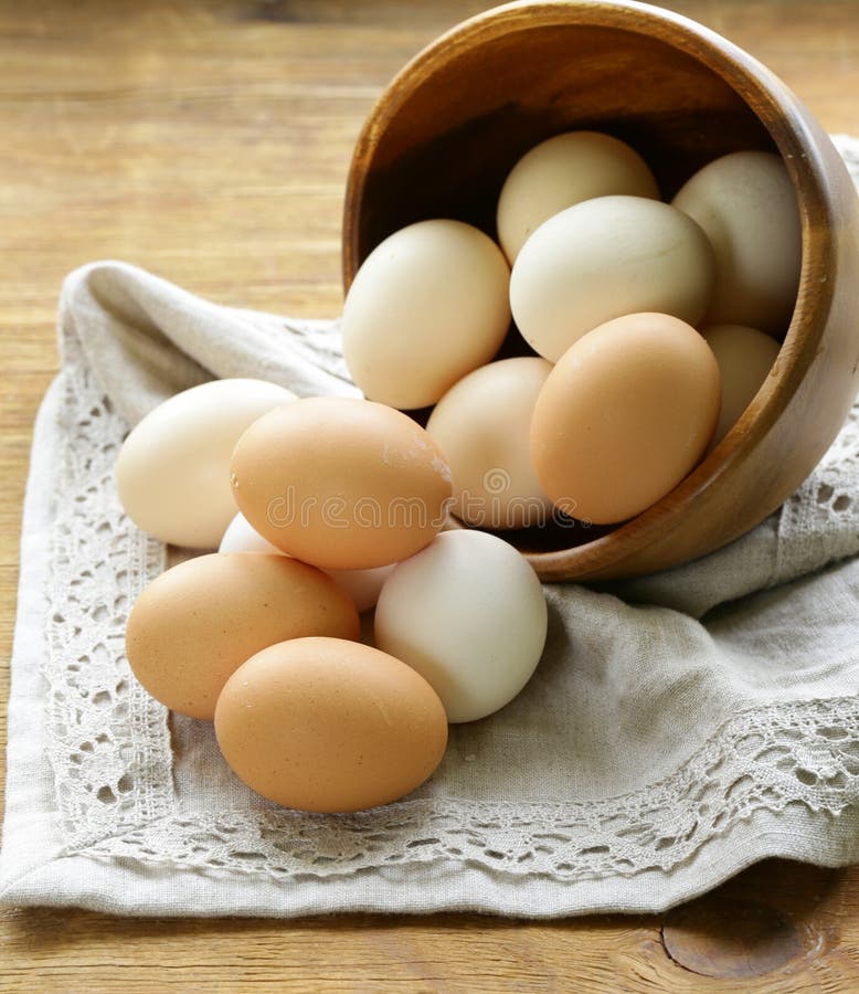 Natural organic eggs stock photo. Image of eggs, fresh - 42829776