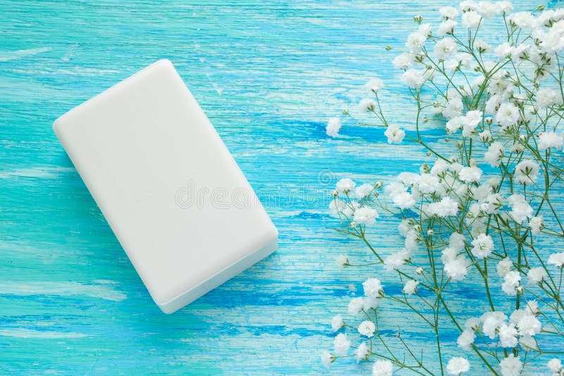Natural Organic Soap Table Spa Stock Photo - Image of medicine, flower ...