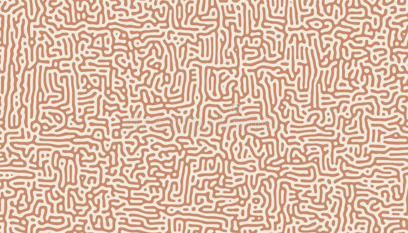 Natural Organic Turing Lines Pattern Backdrop Design Stock Vector ...