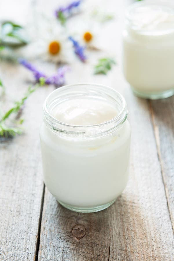 Natural organic yogurt stock photo. Image of natural - 33279192