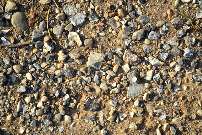 Natural Outdoors Dirt Gravel Texture Stock Image - Image of dirt ...