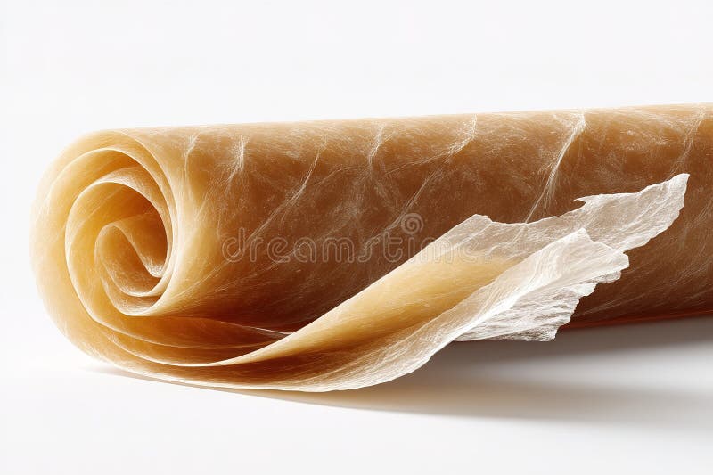 Natural Paper Roll with a Smooth Texture Suitable for Various Crafting ...