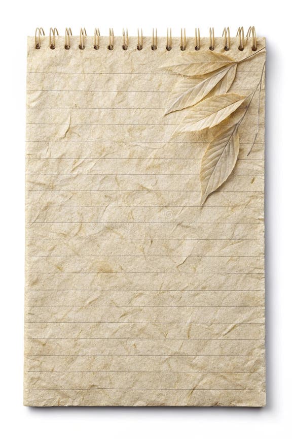 Natural Paper Texture Pad Background Stock Illustration - Illustration ...