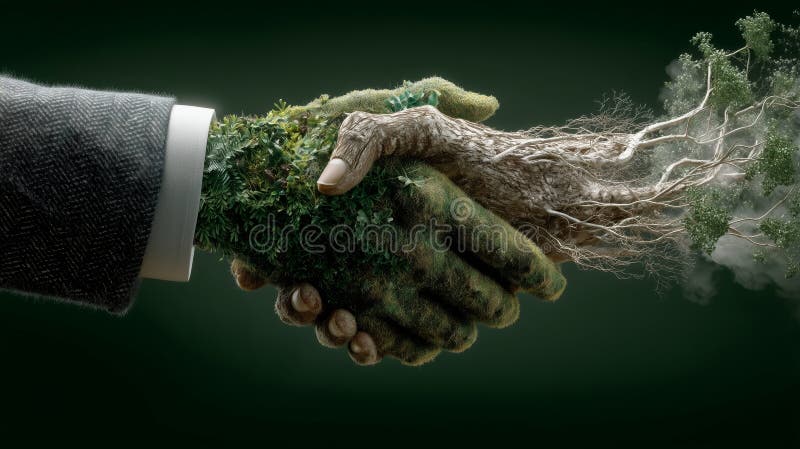 Natural Partnership and Growth Stock Illustration - Illustration of ...