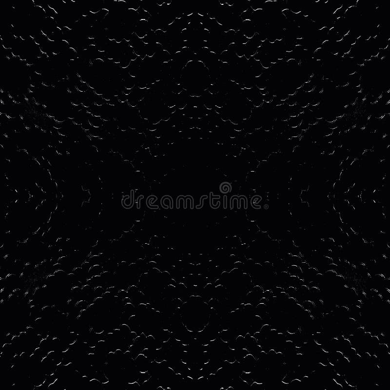 Natural Pattern with Relief Glass in Dark Stock Illustration ...