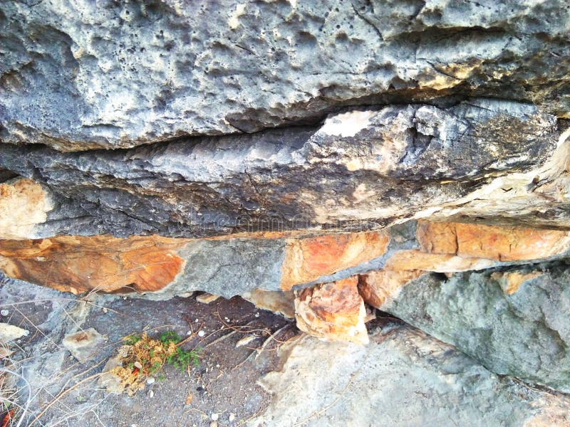Natural Pattern on the Stone Stock Image - Image of rocks, colors ...