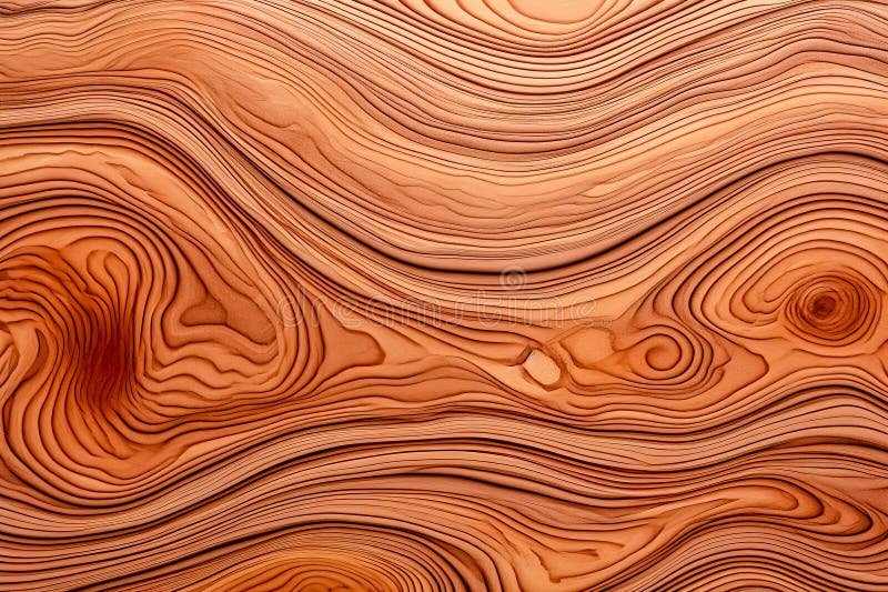 Natural Pattern on Wood Texture. Stock Illustration - Illustration of ...