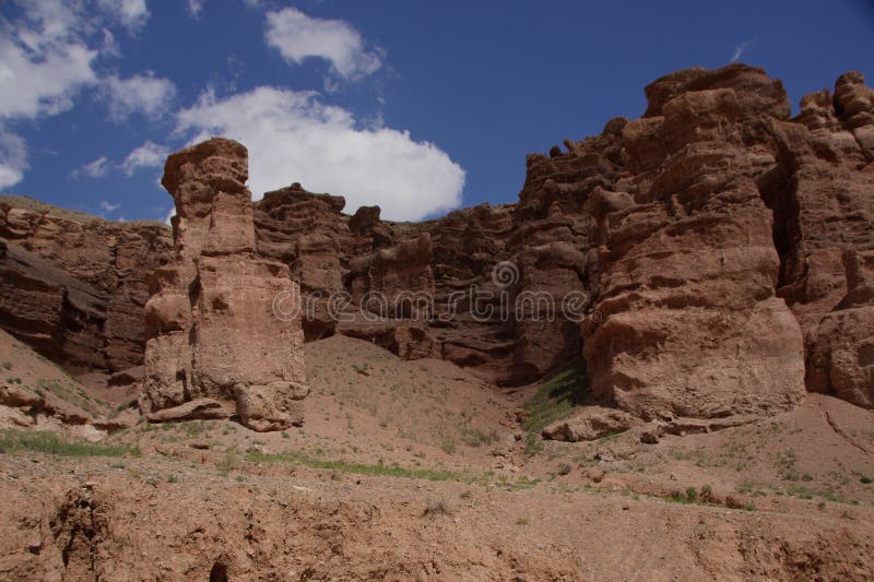 Natural Patterns of Canyon Rocks Processed by Time and Weather Stock ...